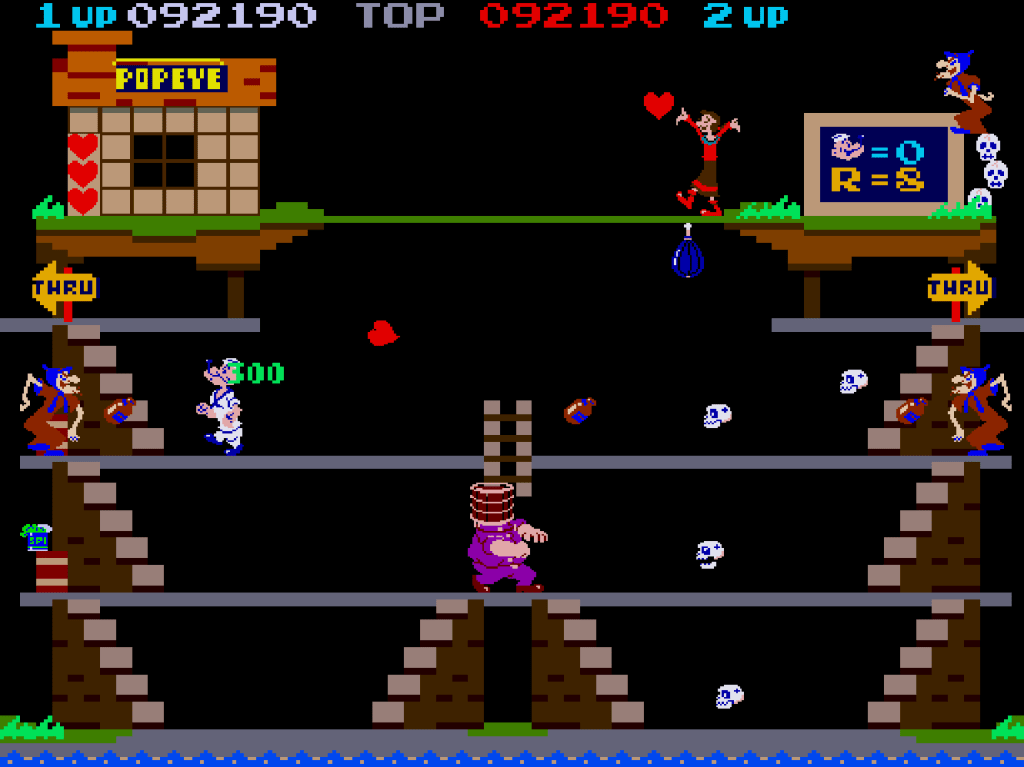 Popeye (1982 Arcade Review) | Indie Gamer Chick
