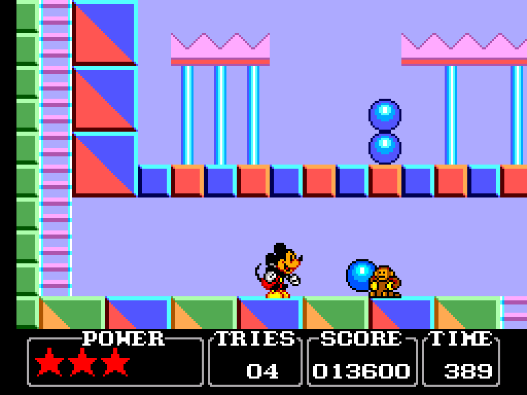 Castle of Illusion Starring Mickey Mouse (Sega Master System/Sega Game ...