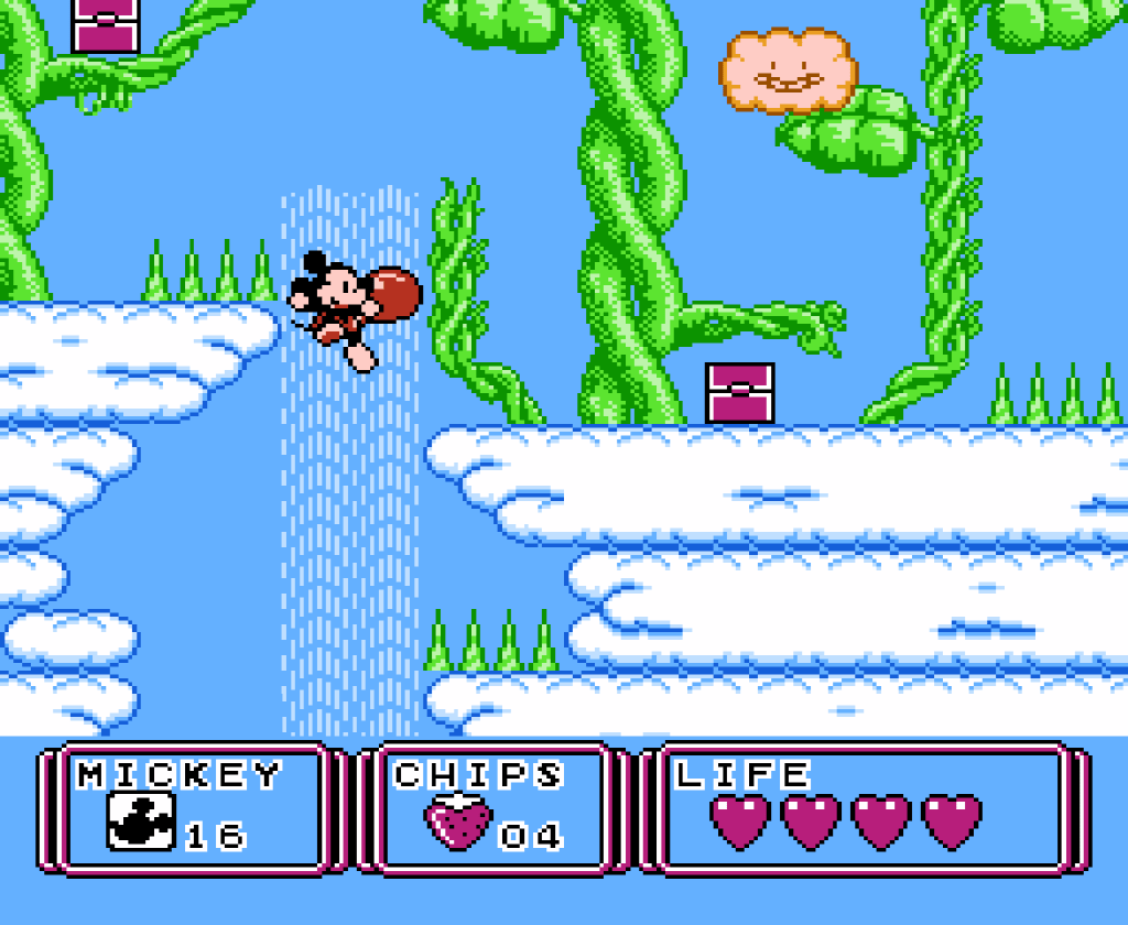 Mickey Mouse III: Yume Fuusen/Kid Klown in Night Mayor World (Famicom ...