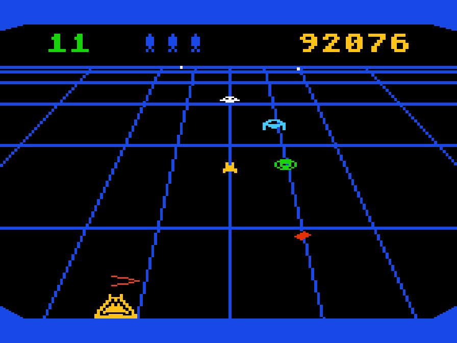 Beamrider Atari 2600 Review | Indie Gamer Chick