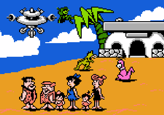 The Flintstones: The Rescue of Dino & Hoppy (NES Review) | Indie Gamer ...