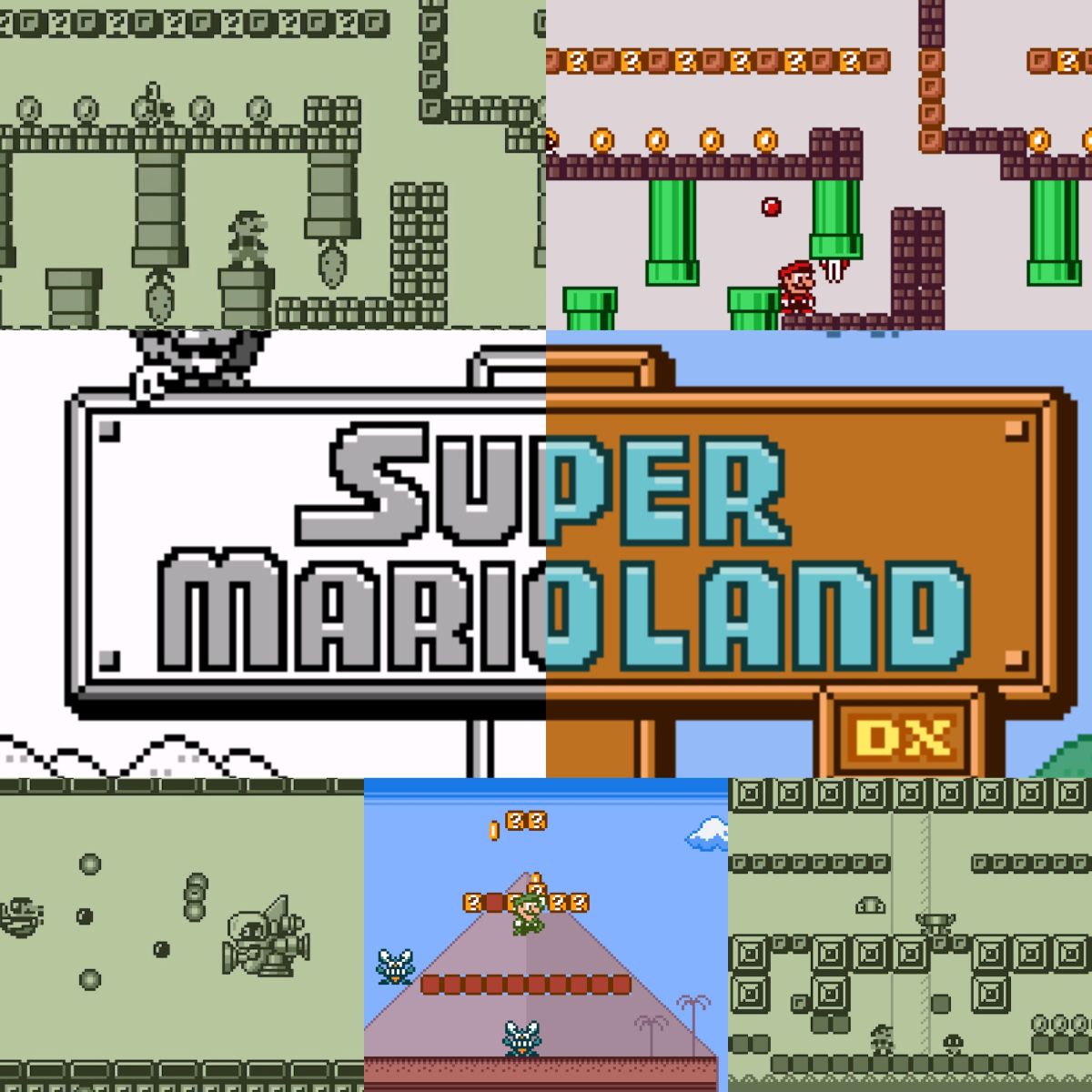 Super Mario Land and Super Mario Land DX (Game Boy/Game Boy Color ...