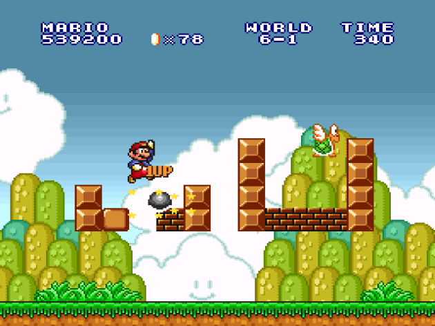 Super Mario Bros. 2 aka Super Mario Bros.: The Lost Levels (Famicom ...