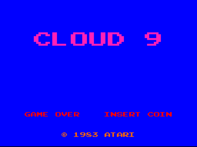 Cloud 9 – An Unreleased 1983 Atari Arcade Game (Review) | Indie Gamer Chick
